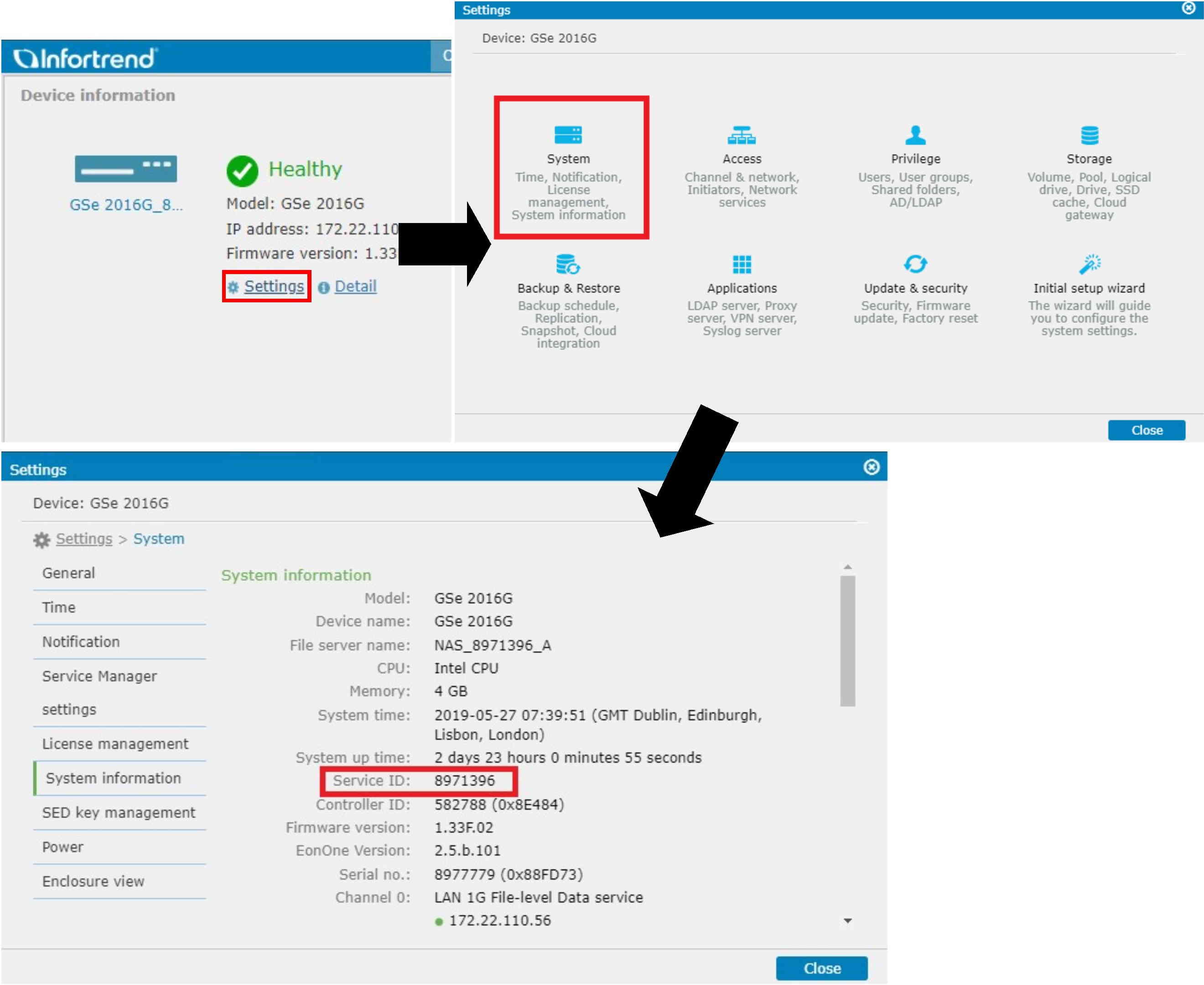 Infortrend Service Center